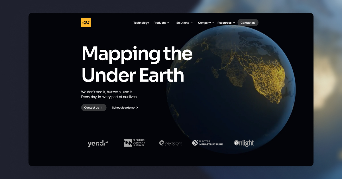 Subsurface Utility Mapping Solutions | 4M Analytics